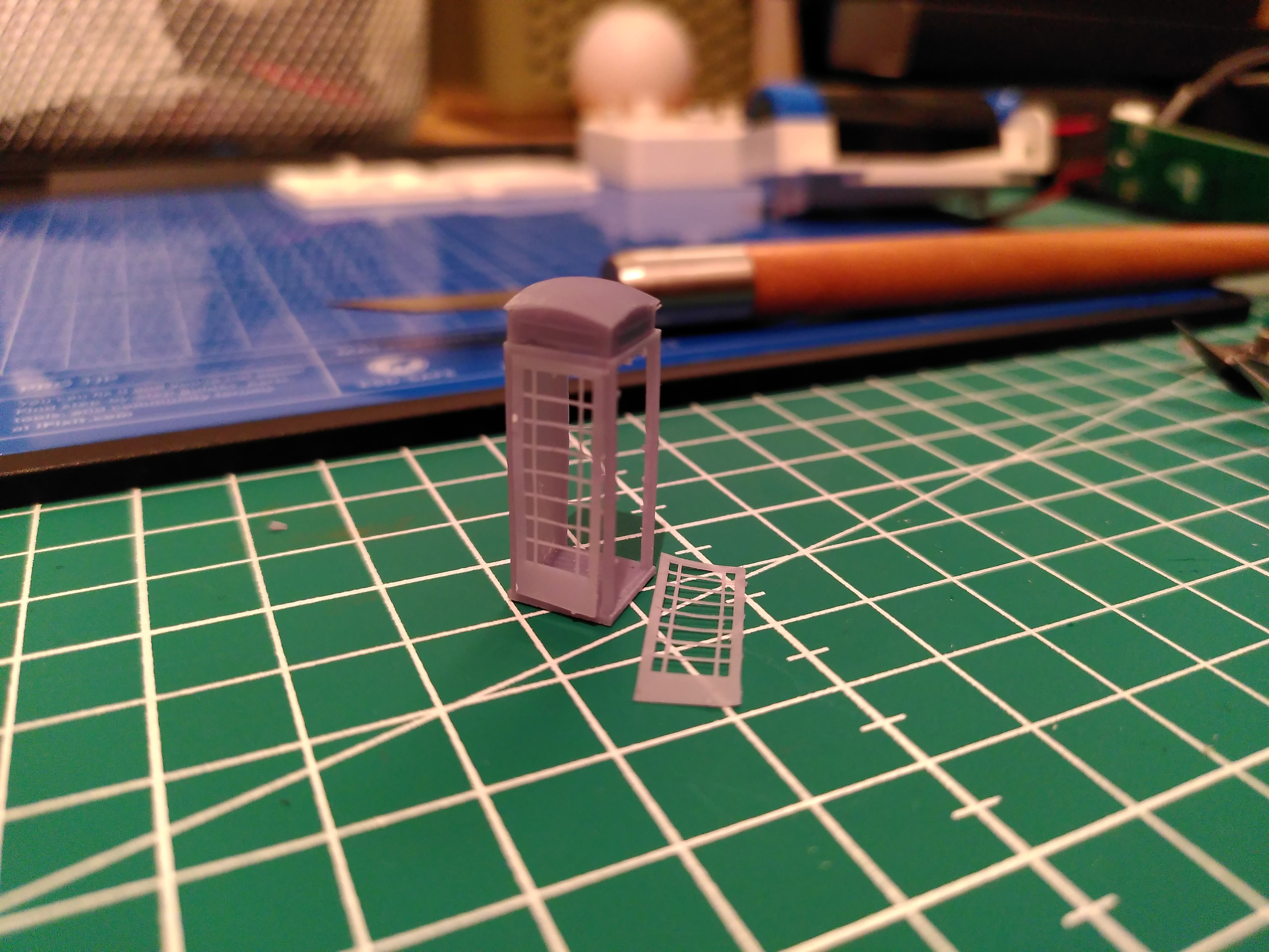 Red phone box. - 3D Printing, Laser Cutting, CAD & CNC - RMweb